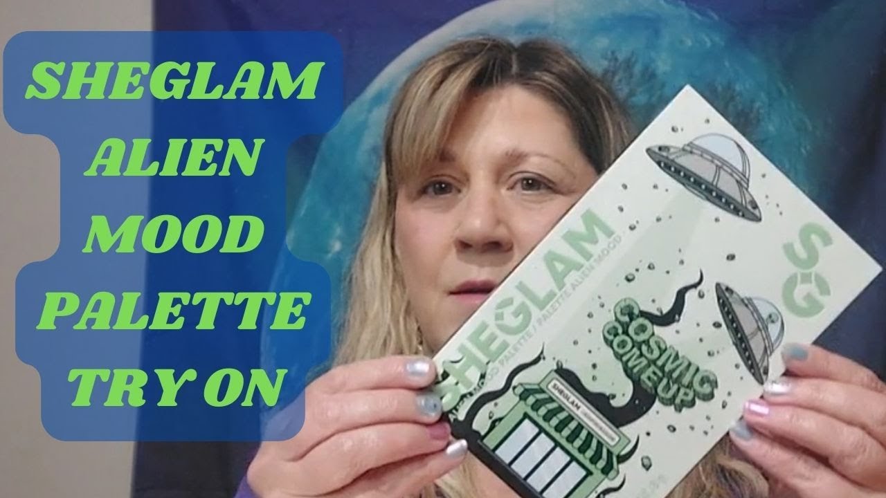 Sheglam Alien Mood Eyeshadow Palette and Lunar Glow Highlighter First ...
