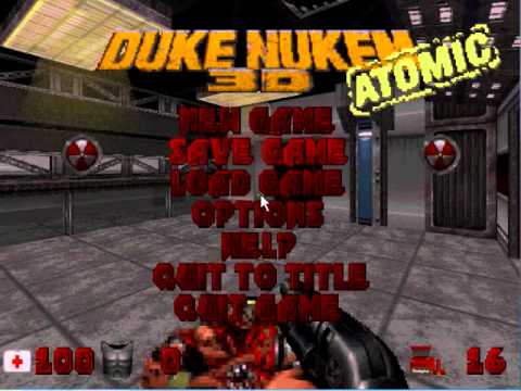 Duke Nukem 3D Custom Map The Lost Moonbase - YouTube