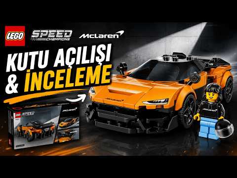 Yeni LEGO Speed Champions 77257 McLaren W1 Yaris Arabası | Kutu Acilisi, Inceleme & Yapim
