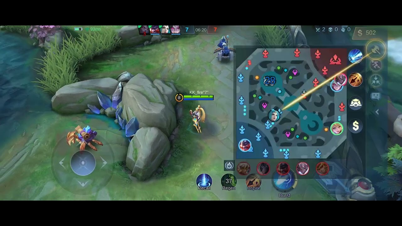 MOBILE | LEGEND| How to beat the enemy - YouTube