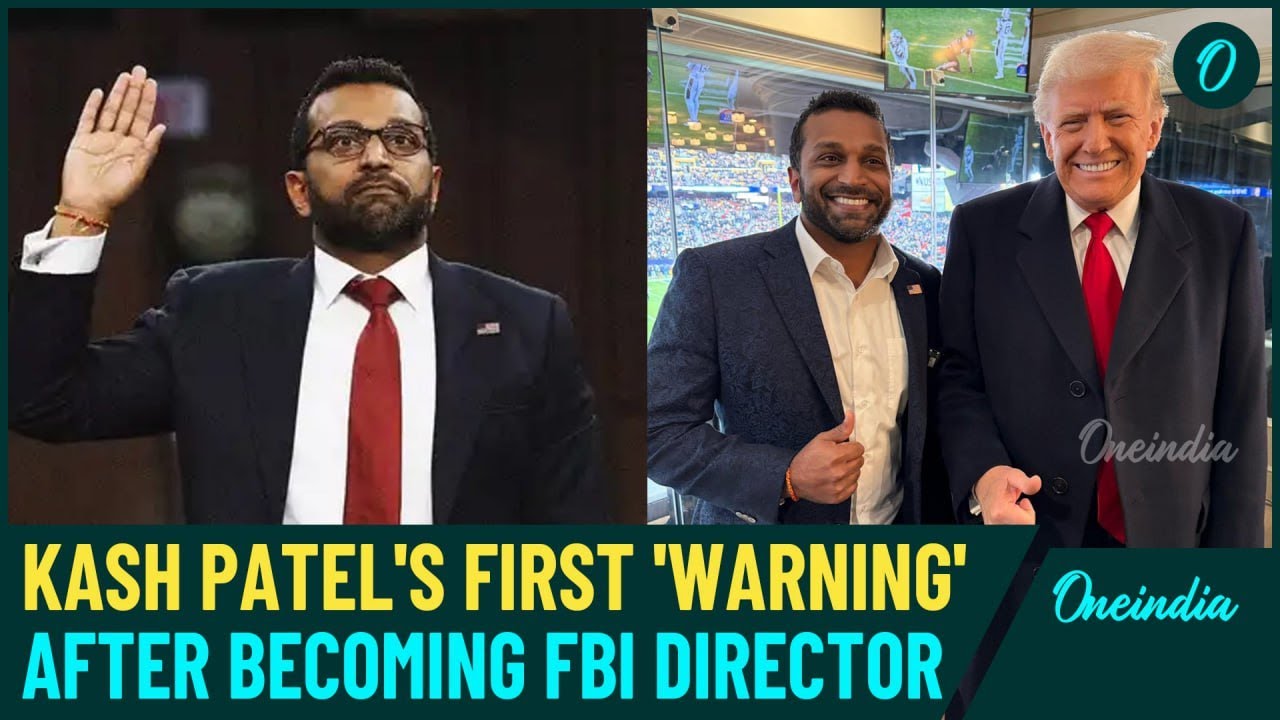 Kash Patel Becomes FBI Director: Trump Loyalist Targets Critics, Vows ...