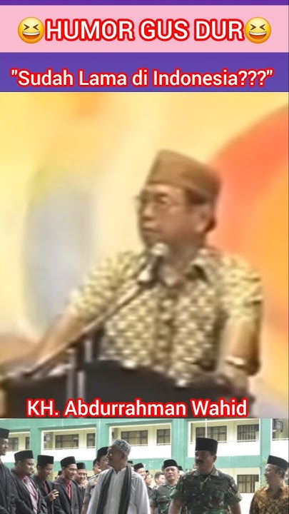 Humor Gus Dur‼️Kyai dan Dandim..#humor #lucu #ngakak #gusdur #feedshorts #shortsvideo #humorlucu ...