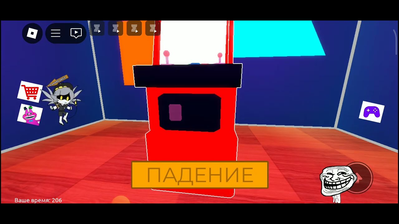 🤡мисс хэппи хочет меня сожрали! ~roblox miss happy toyshop - YouTube