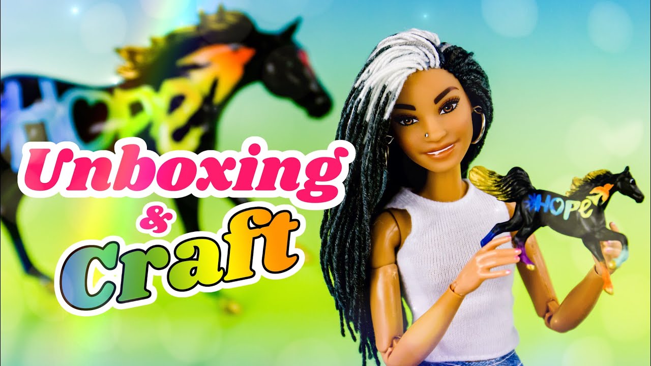 Breyer Horse of the Year Hope PLUS Custom Mini Whinnie - YouTube