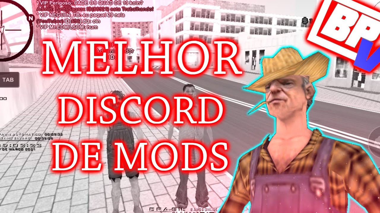 NOVA PARCERIA DO CANAL | MELHOR DISCORD DE MODS PARA ANDROID/PC - YouTube