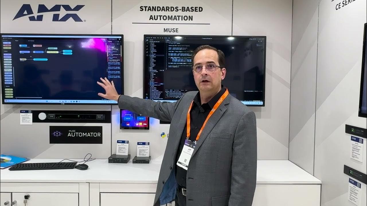 MadisonAV features AMX MUSE with Jeff Birch at Integrate 2024 - YouTube