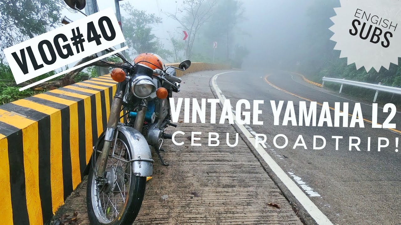 Motovlog | Vintage Yamaha L2 Motorbike around Transcentral Highway ...