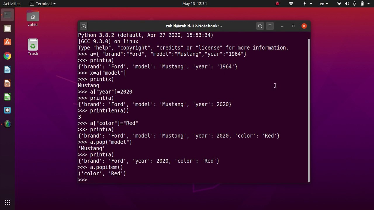 Python 12 || Working With Dictionary (Bangla) - YouTube