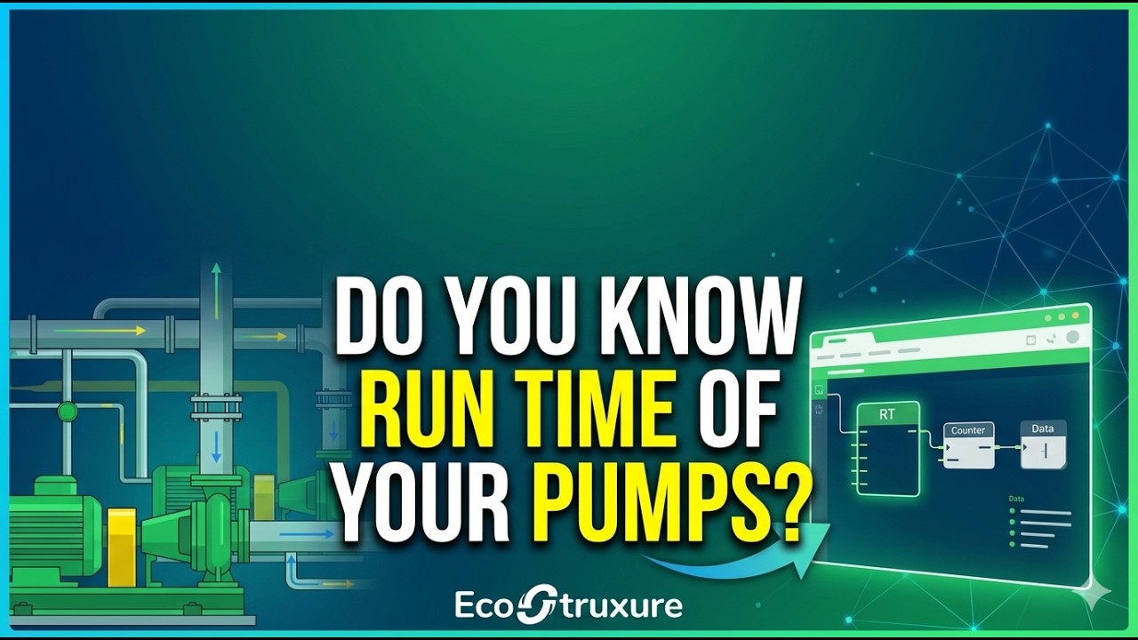 EcoStruxure Tutorial: How to Use Runtime Calculation (RT) Block - YouTube