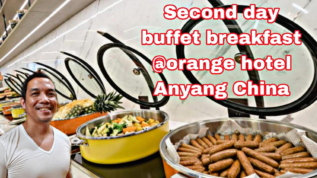 BREAKFAST BUFFET ORANGE HOTEL DAY 2 - YouTube