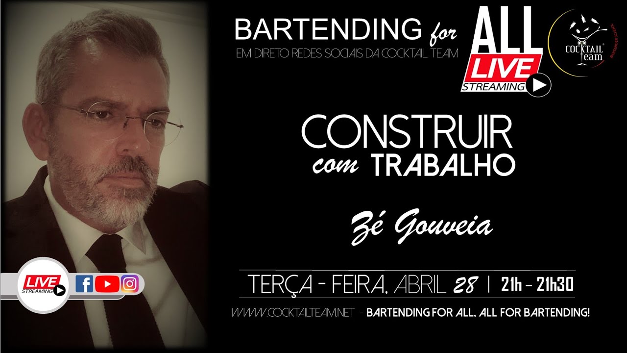 Bartending For ALL - Zé Gouveia - YouTube