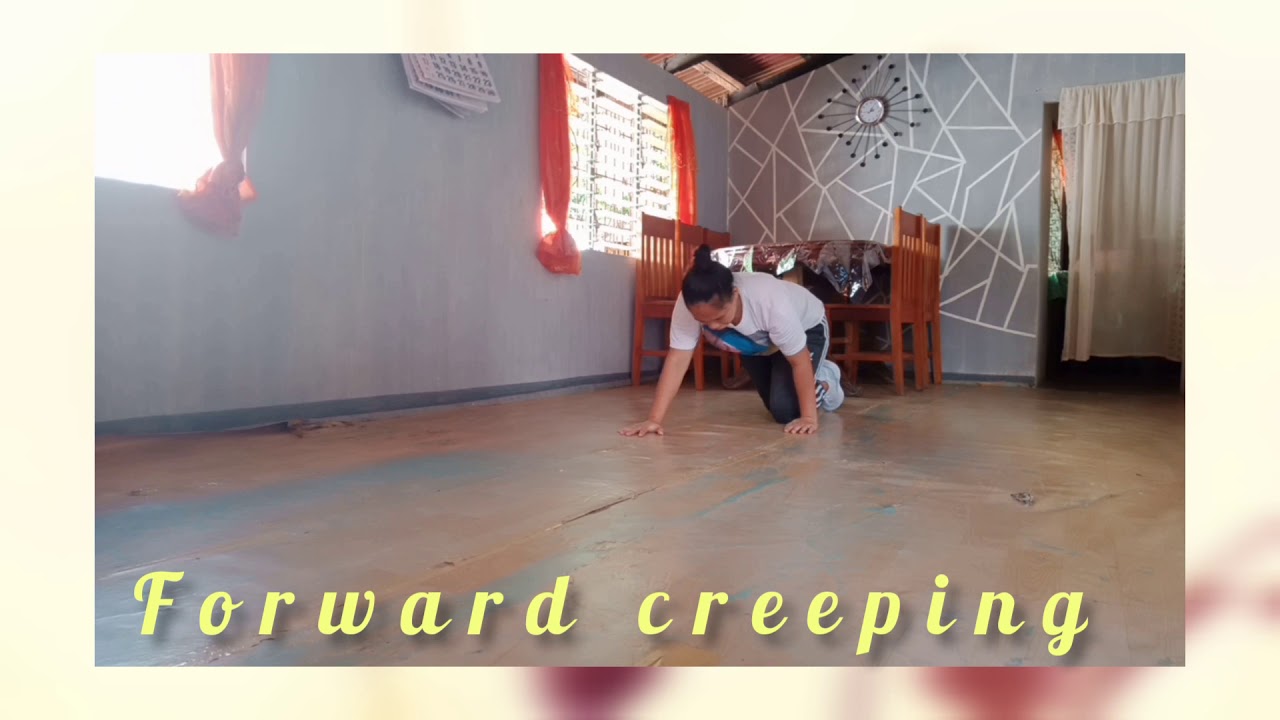 Locomotor skills movement (Creeping) - YouTube