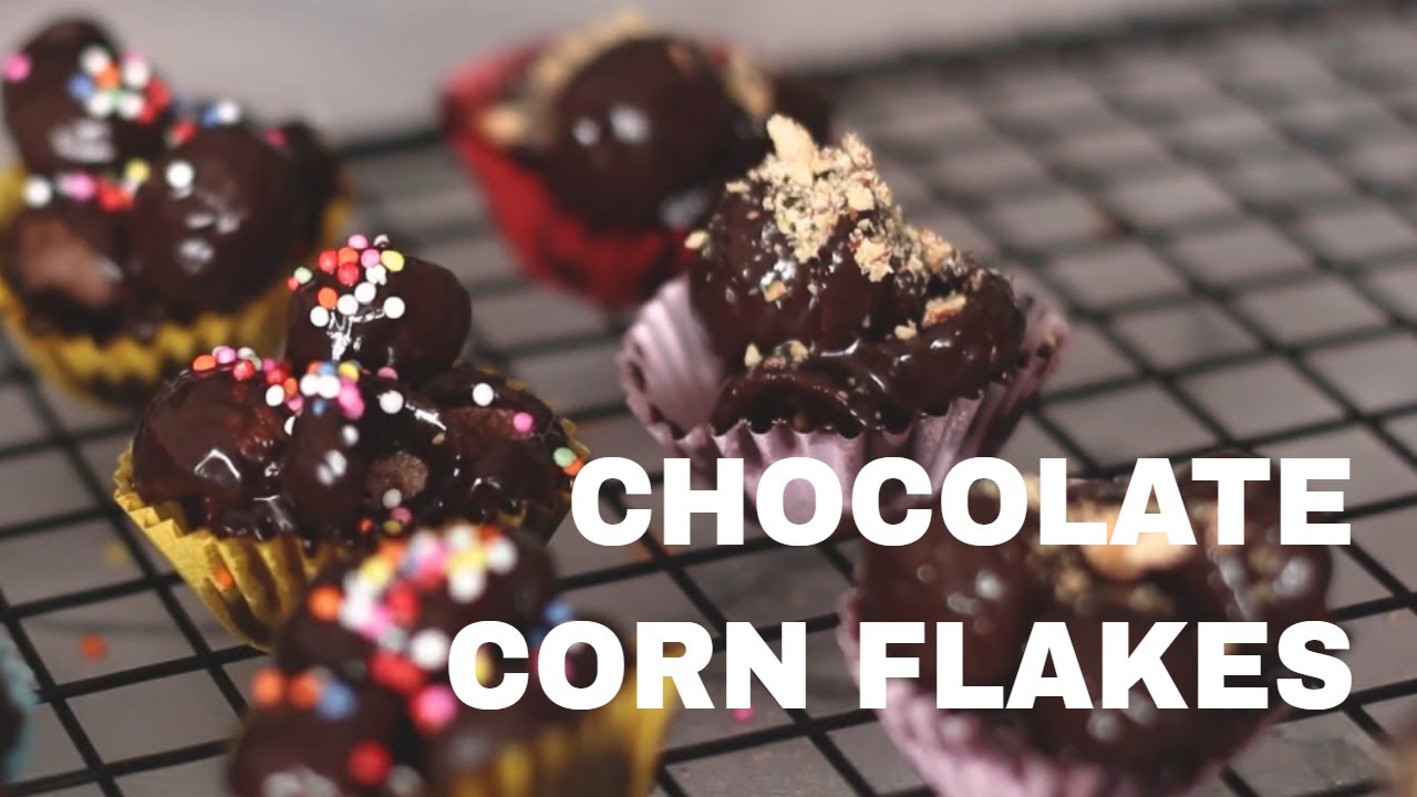 Chocolate Corn Flakes or Chocolate Chips For Chinese New Year and ...