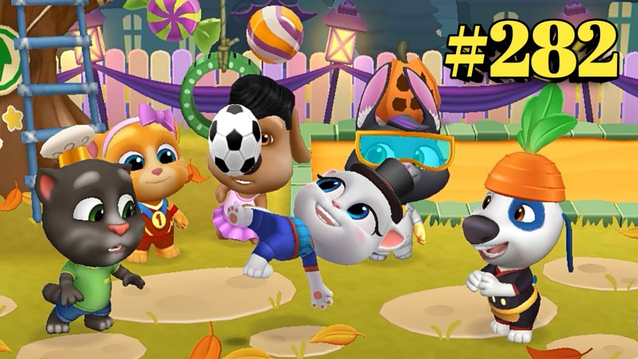My talking Tom | Football games VS My talking Tom and friends | Android ...