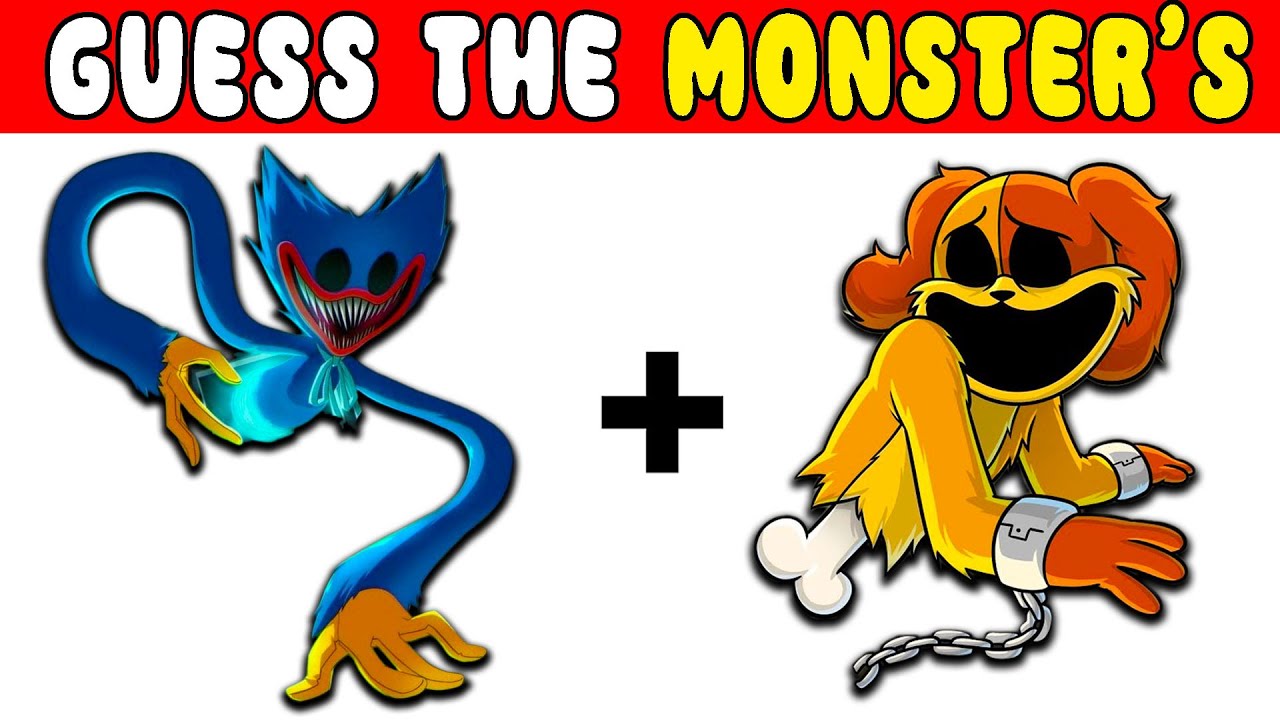 Guess The Monster By Emoji And Voice (Smiling Critters) | Poppy ...