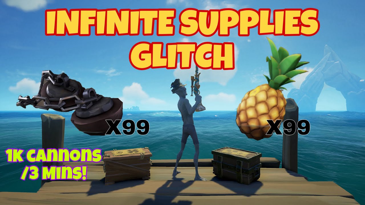 *SEA OF THIEVES* INFINITE SUPPLIES GLITCH! - YouTube