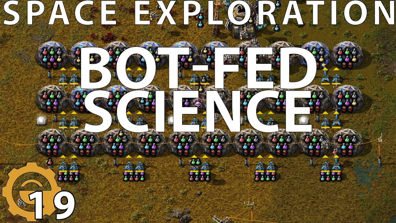 Utility science, logistics | Factorio Space Exploration #19 - YouTube