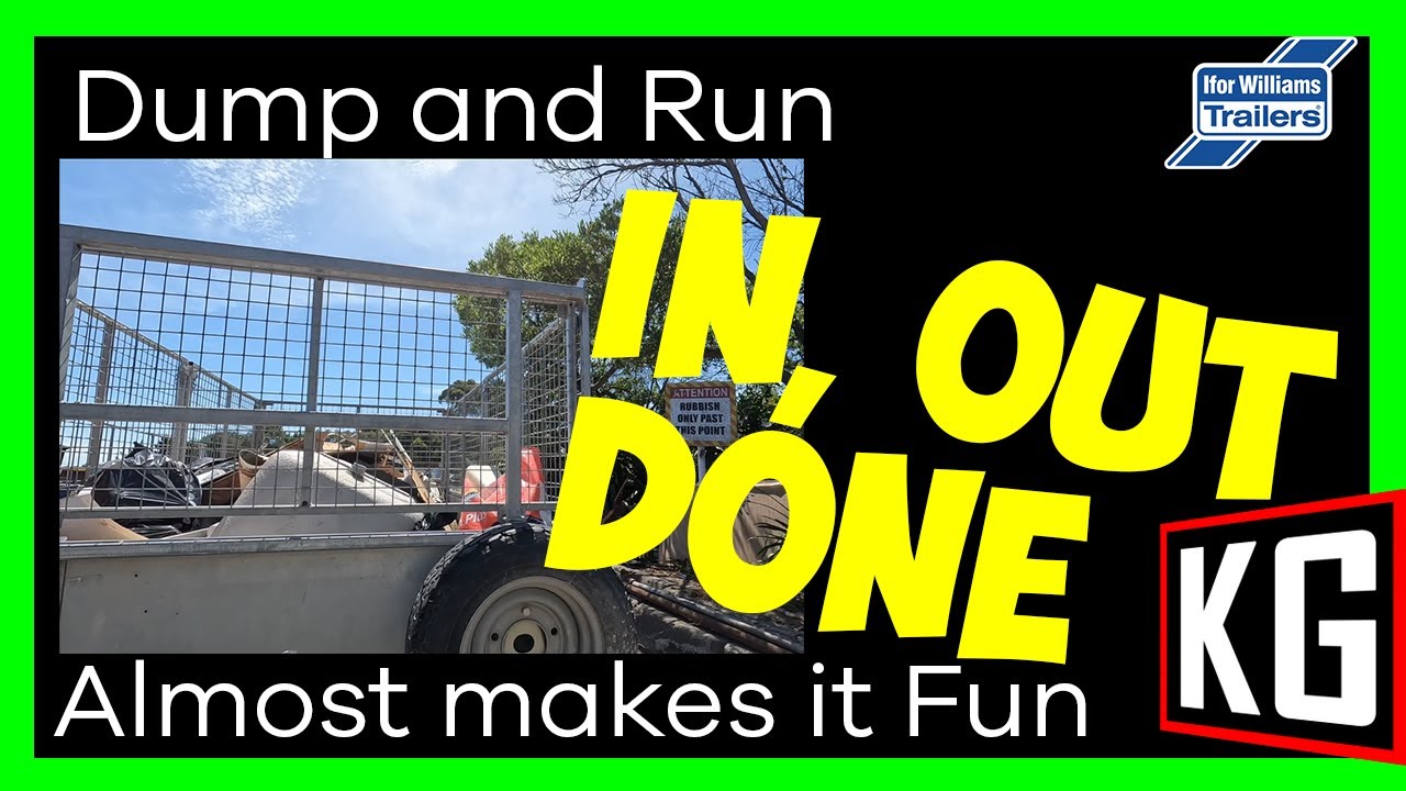 Dump and Run with Ifor Williams Trailer - YouTube