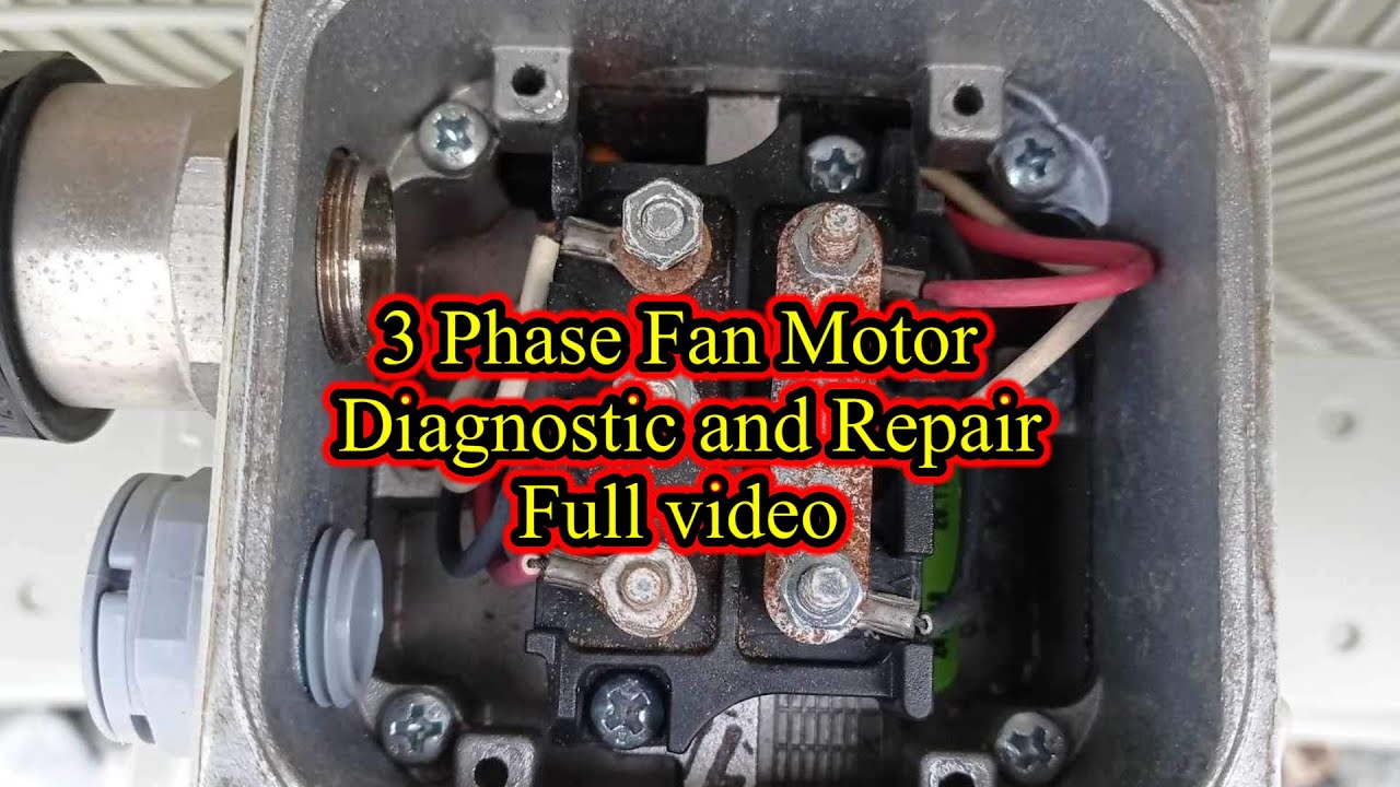 Full video of the transformer fan repair and testing & commissioning ...