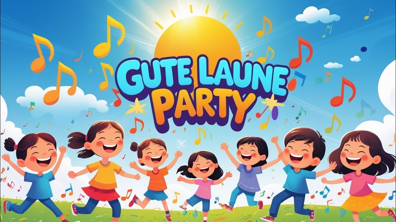 Gute Laune Party – Fröhliches Rocklied für Kinder | Tanzen & Singen ...