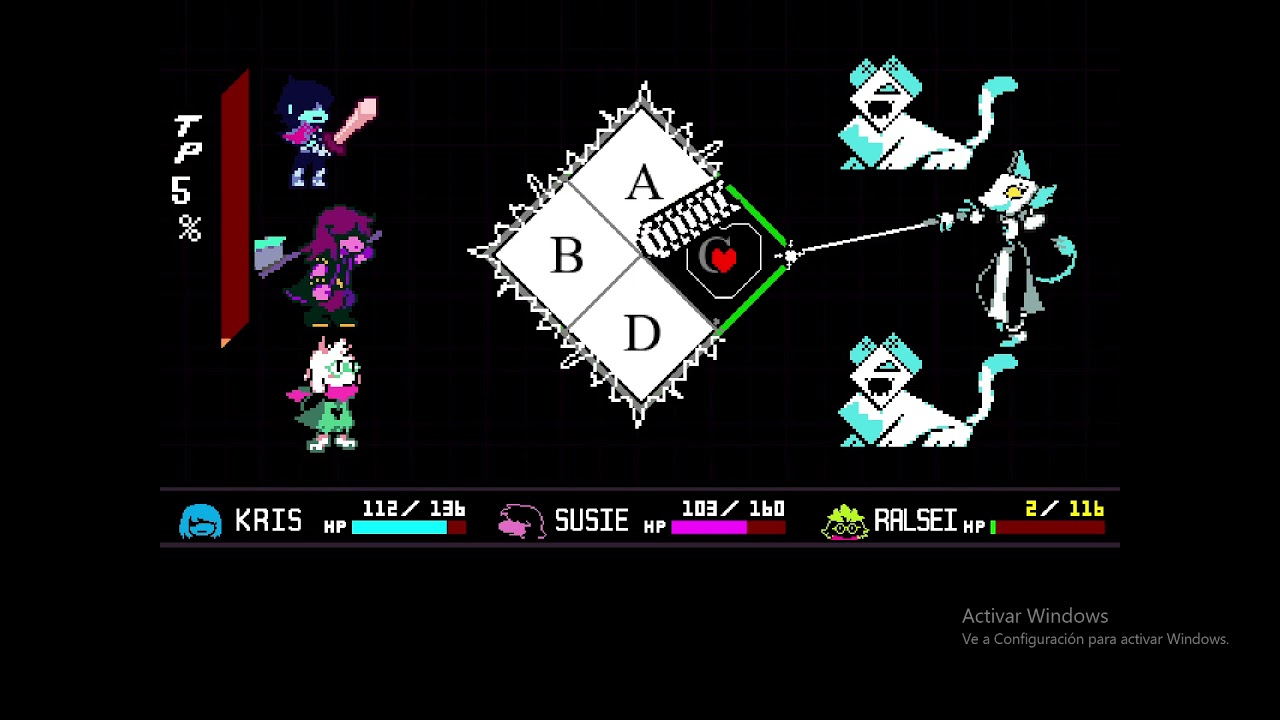 Deltarune Chapter 2 - Vs Tasque Manager battle - YouTube