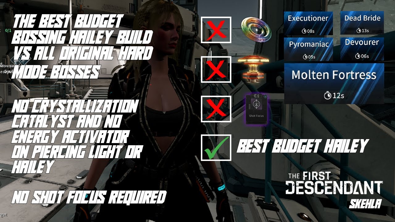 Broken Budget Bossing Hailey Build vs All HM Bosses - No Shot Focus, Catalyst, and Activator ...