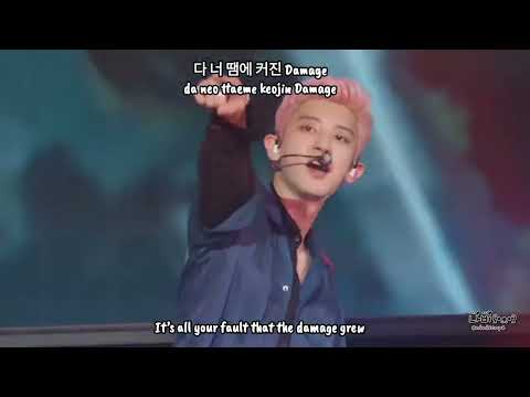 EXO - Damage Live Lyrics [Han/Rom/Eng]