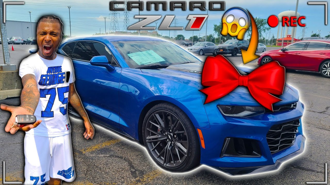 CJ_ON_32S GOES SHOPPING FOR A CAMARO ZL1 I THINK THIS THE ONE - YouTube