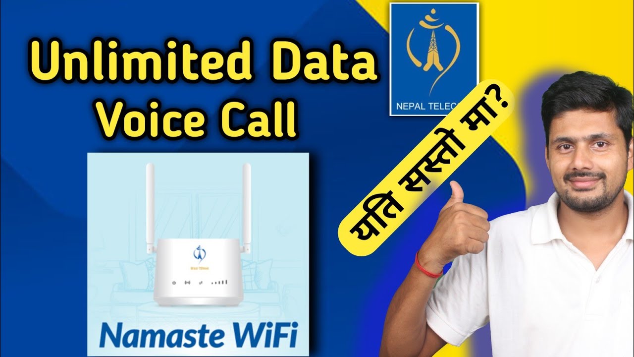 Namaste WiFi full details || NTC new offer Unlimited data Namaste wifi ...