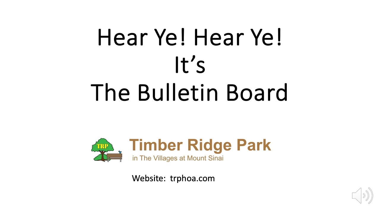 Tutorial - The Website Bulletin Board - YouTube
