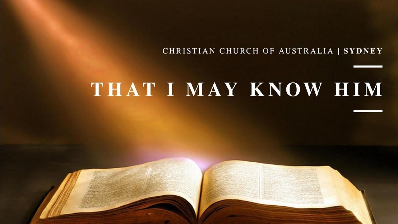 That I may know Him - YouTube