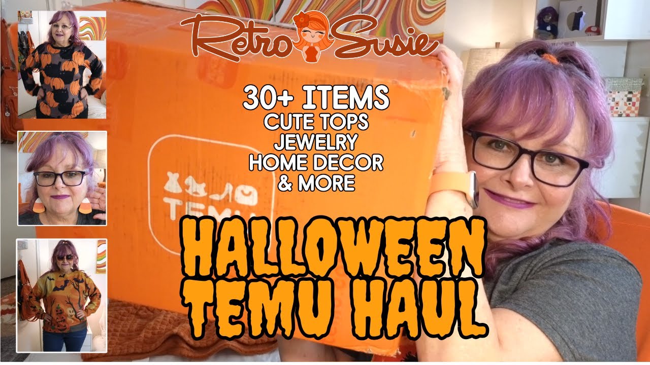 Temu Halloween Haul 2023 ( Not Sponsored) | Cute Halloween Clothes ...