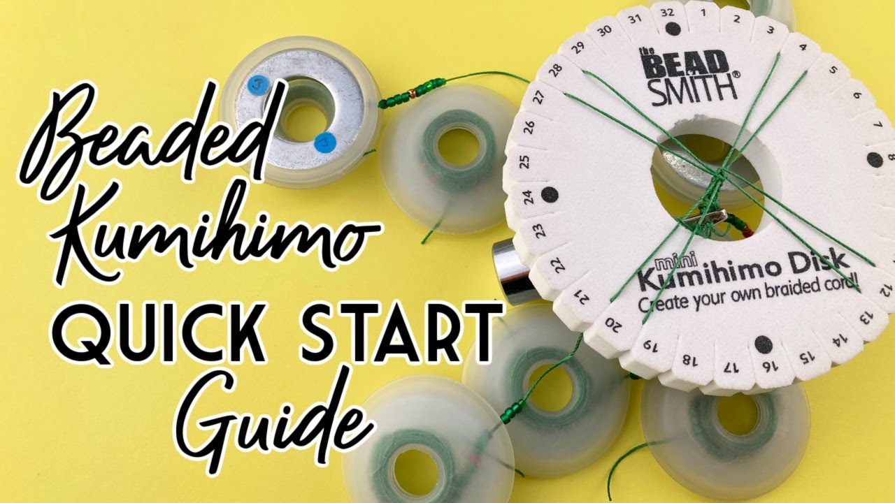 Beaded Kumihimo Quick Start Guide - YouTube