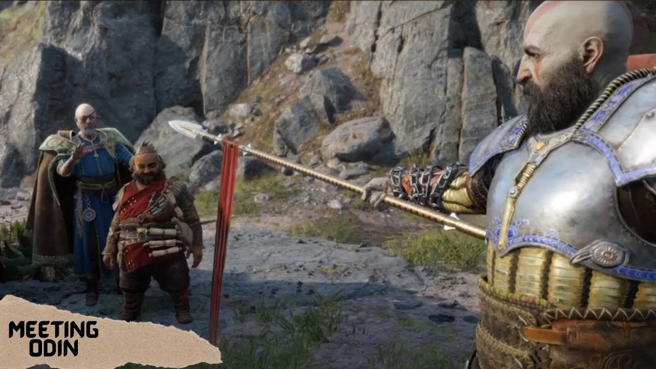 God of War Ragnarök_Meeting odin Walkthrough Part 21 (PS4) - No ...