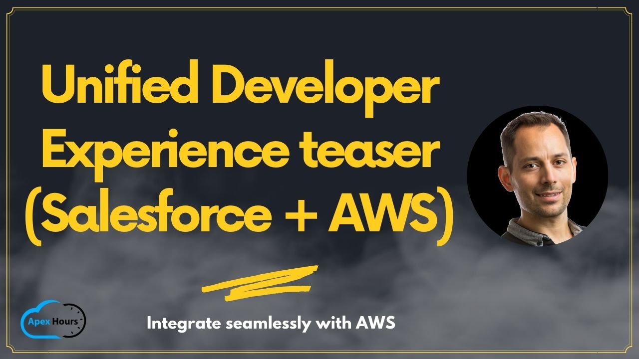 Unified Developer Experience teaser (Salesforce + AWS) - YouTube
