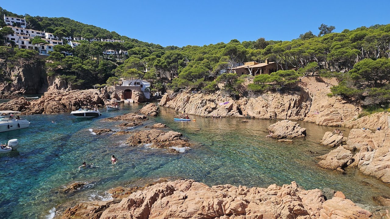 Costa Brava Любимые места. Calella Palafrugell, Sa Tuna, Aiguablava ...