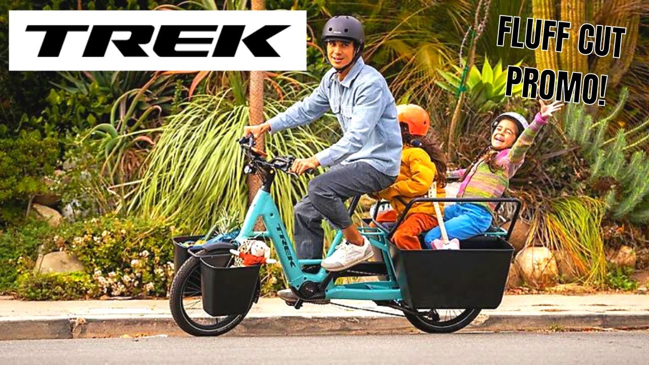 Trek Fetch+ 2 - Mid-Drive Cargo/Utility Ebike Fluff Cut Promo - YouTube