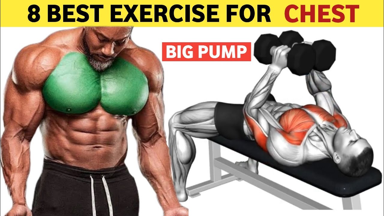 8 Best Chest Workout - Get Fast Grow And Big Pump - YouTube
