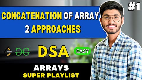 Arrays Super Playlist | DSA🔥 - YouTube