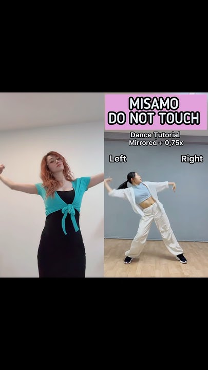 Learning Do Not Touch Misamo dance cover - YouTube