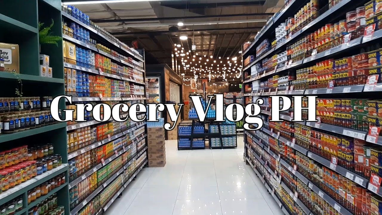 GROCERY VLOG PH with prices ┃ ASMR Grocery Shopping Haul Silent Vlog ...