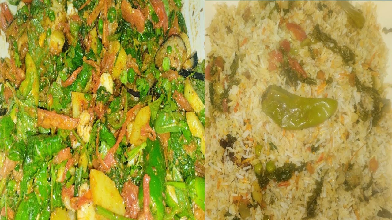 Mix Sabzi Biryani Recipe - YouTube
