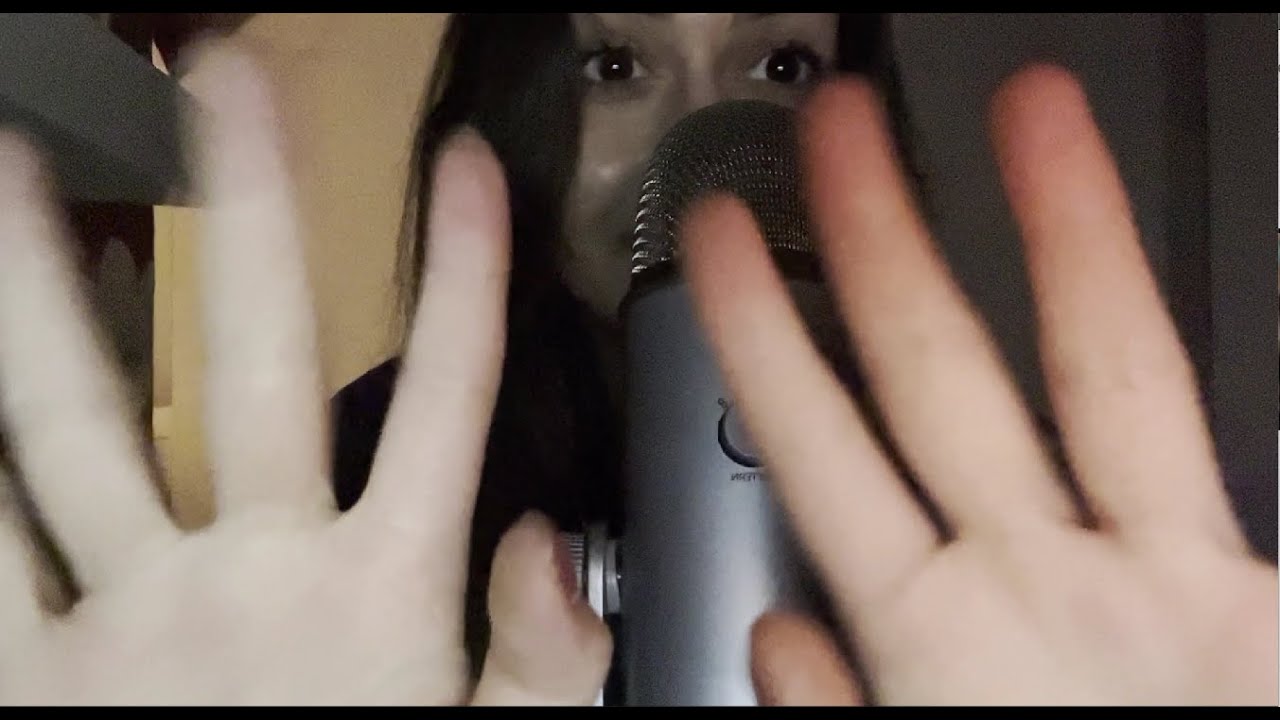 asmr 500 sub special!! ♥ 5 brushes ♥ fast & aggressive mic brushing, mouth sounds + - YouTube