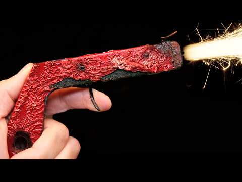 Eski Kıvılcım Tabanca Çakmak Restorasyonu