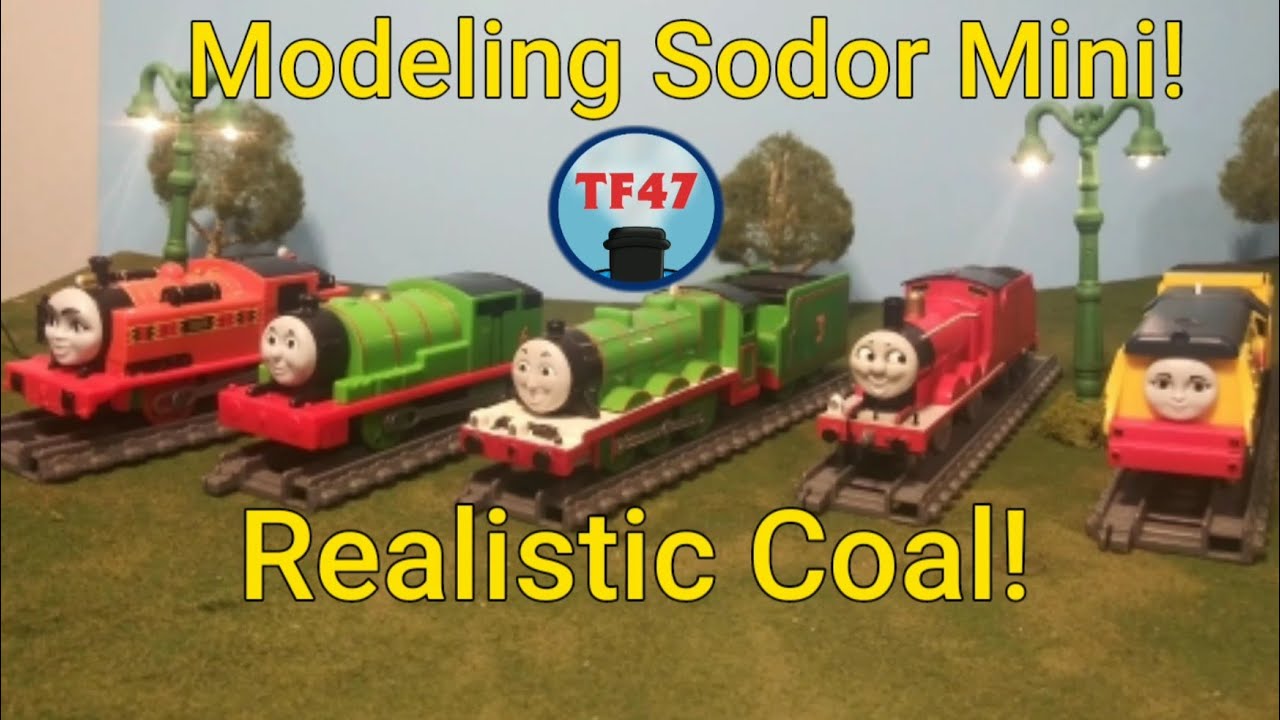 Adding Realistic Coal To Your Trains!! | Modeling Sodor Mini!! | OO/HO ...