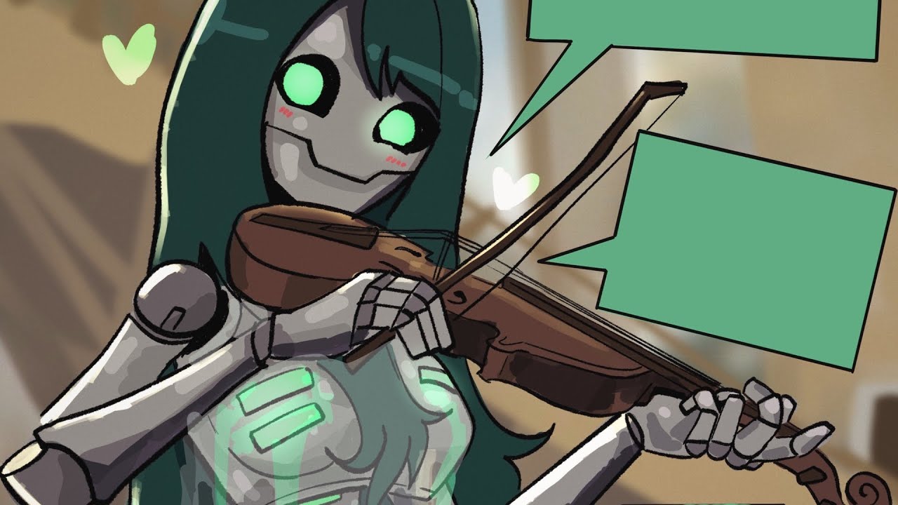 Necron Girl Loving Harmony | Warhammer 40k Comic Dub - YouTube