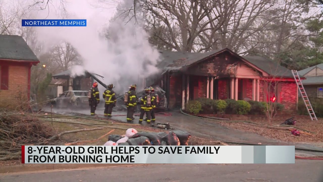 Eight-year-old saves family from intentional house fire - YouTube
