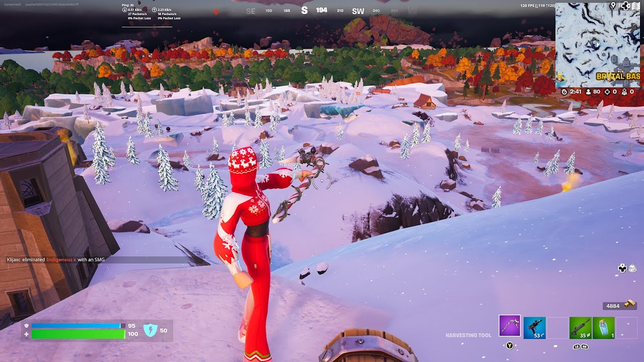 *FREE* ARCTIC ADELINE+CANDY AXE GAMEPLAY FORTNITE!! #EpicPartner - YouTube