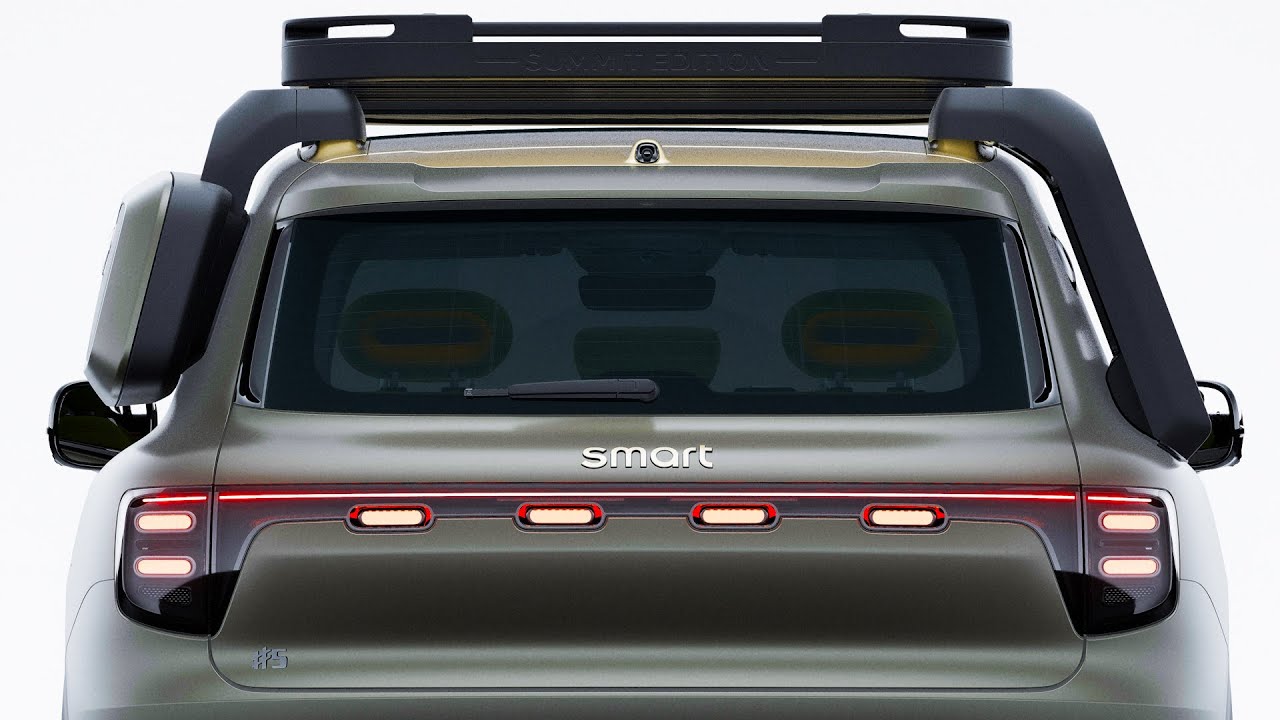 Meet the 2025 Smart #5: Potent Electric SUV with Unique Boxy Look - YouTube