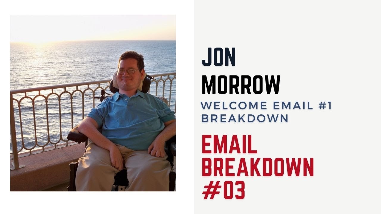 Welcome Email #1 Jon Morrow of Smart Blogger - YouTube